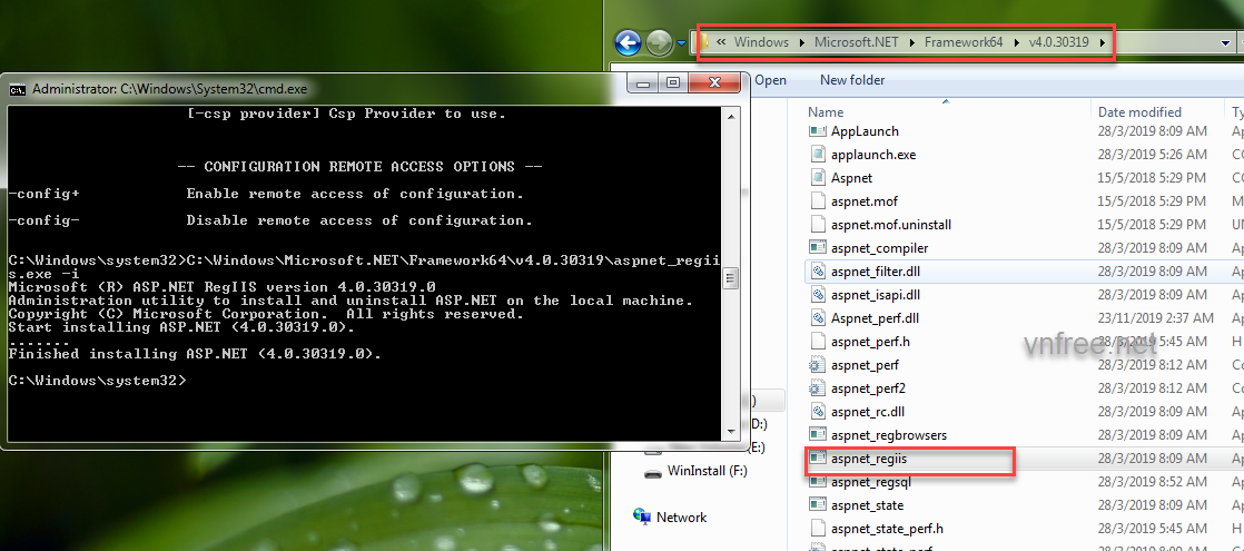 Sửa lỗi HTTP Error 500.21 Handler “ExtensionlessUrlHandler-Integrated-4.0” has a bad module ...
